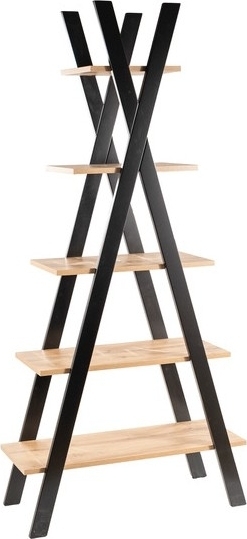 Tipi reol 180 cm - Wotan eg/sort - 2495 DKK - Boghylder - Trendrum.dk