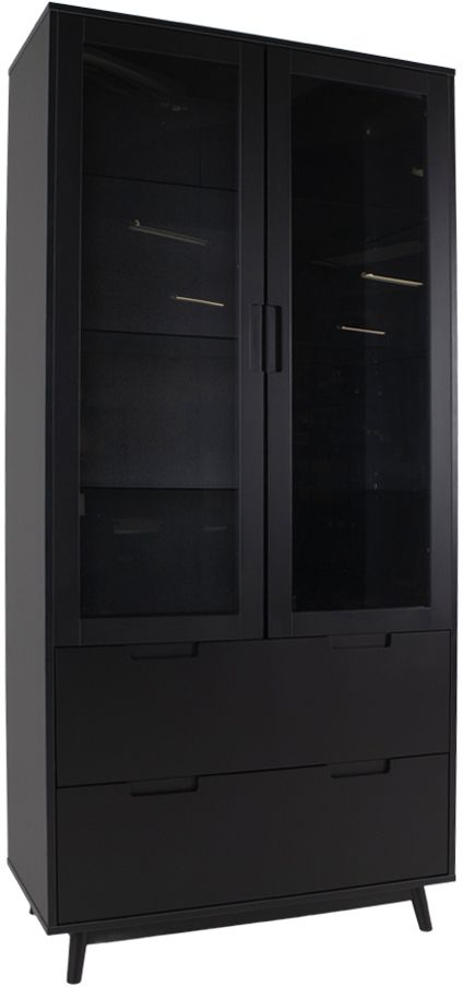 Copenhagen Vitrineskab - Sort - 5495 DKK - Vitrineskab - Trendrum.dk