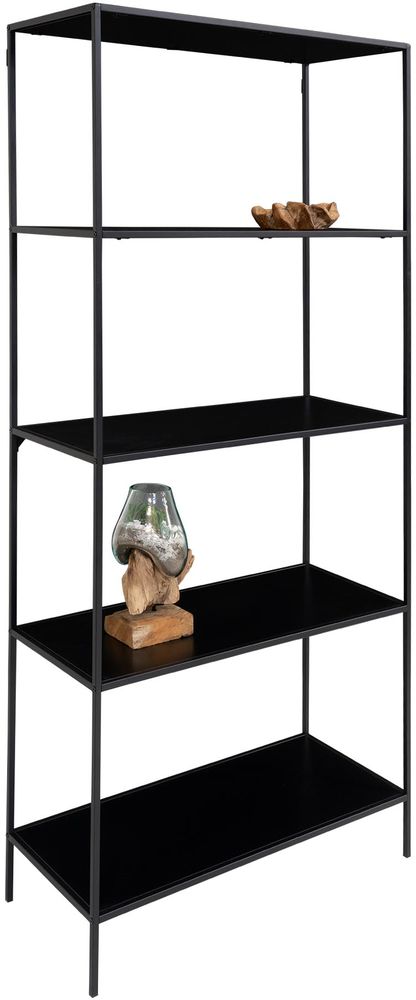 Hvid hylde - sort - 1295 DKK - Andre hylder - Trendrum.dk