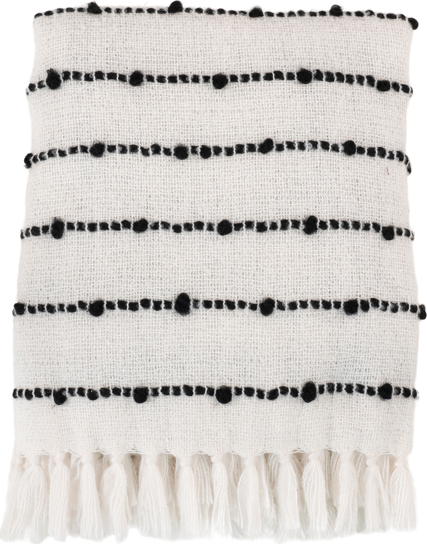 Tinto plaid - Hvid/sort - 419 DKK - Tæpper - Trendrum.dk