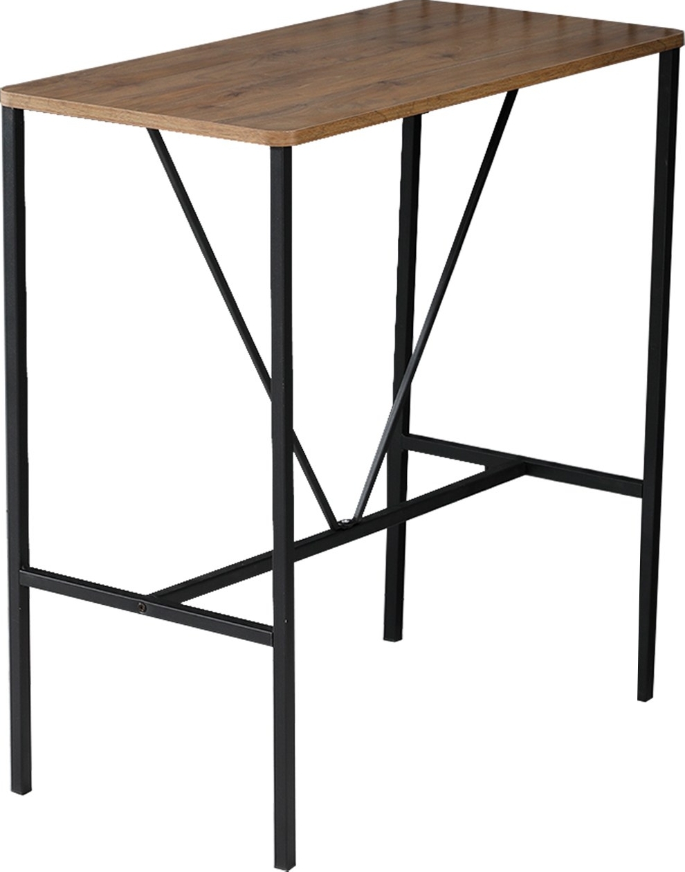 Nordic barbord 90 x 45 cm - Valnød/sort - 859 DKK - Barbord - Trendrum.dk