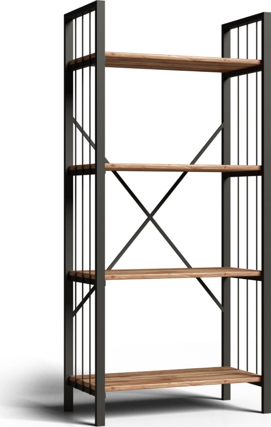 Giga reol - Sort - 1095 DKK - Boghylder - Trendrum.dk