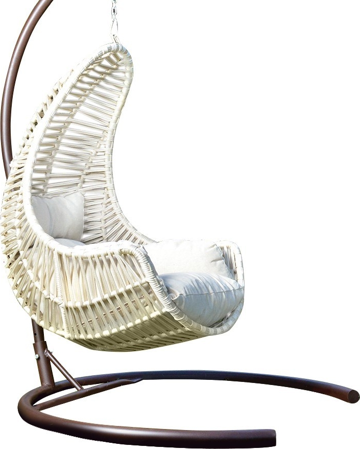 Fed hængestol - Creme + Møbelplejesæt til tekstiler - 4295 DKK ...