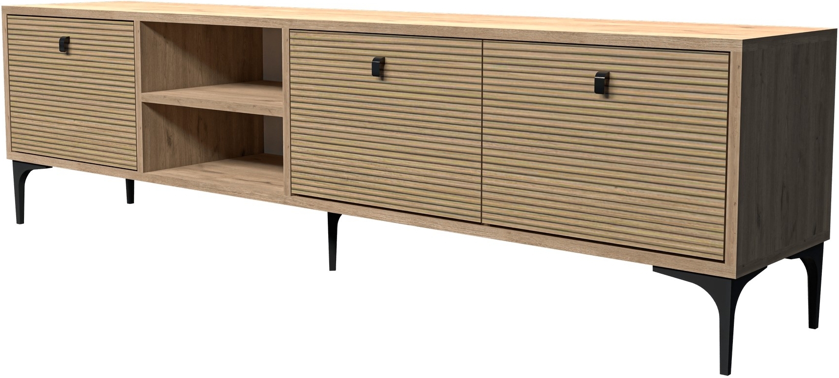 Vision mediebænk - Eg - 2095 DKK - TV-bænke - Trendrum.dk