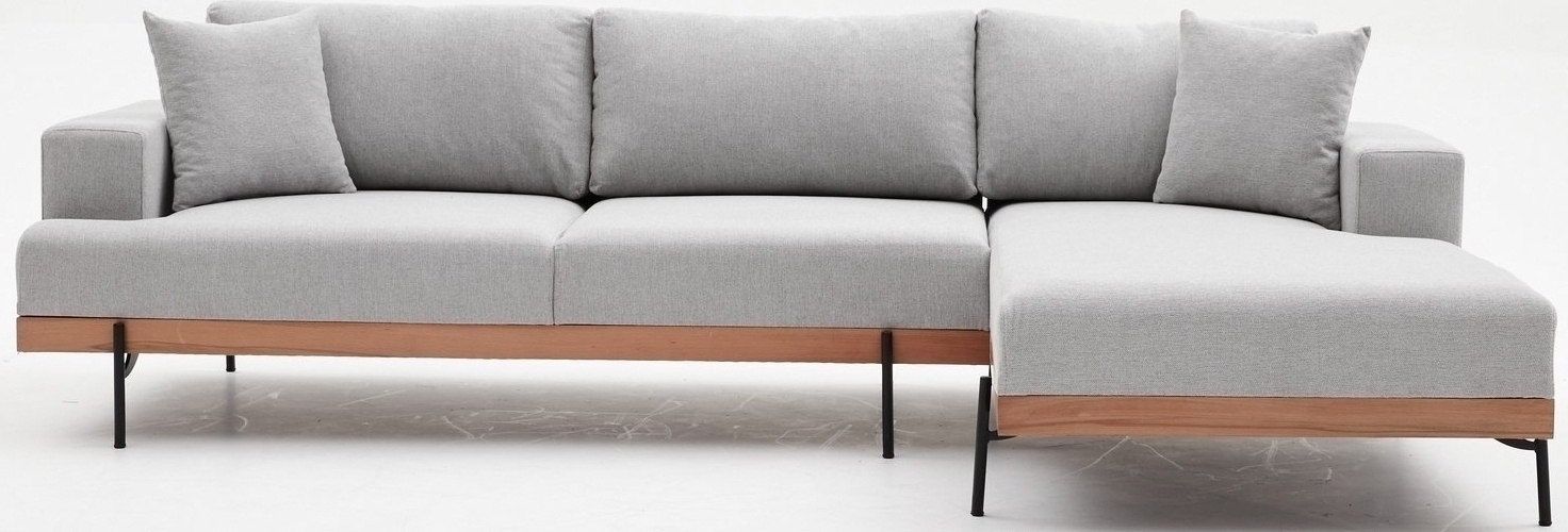 Liva divan sofa højre - Grå - 13995 DKK - Sofaer med divan - Trendrum.dk