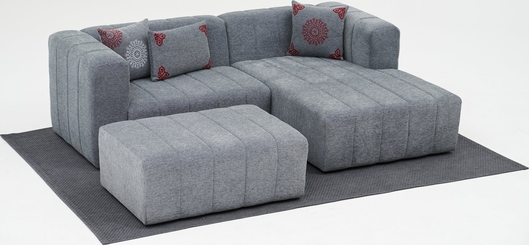 Beyza mini divan sofa højre - Grå - 14995 DKK - Stofsofaer - Trendrum.dk