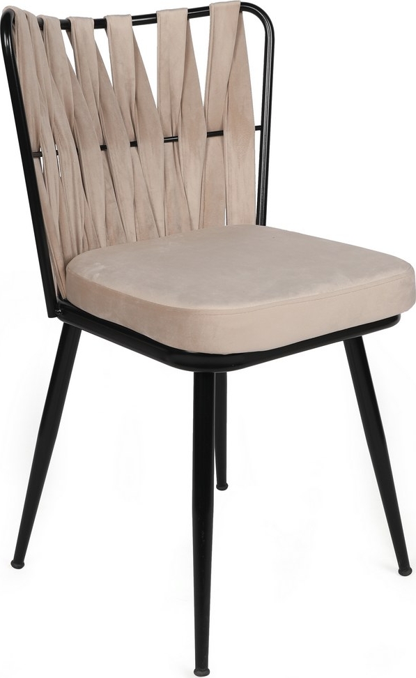 Kozako spisestuestolesæt - Creme/sort - 1795 DKK - Polstret stole ...