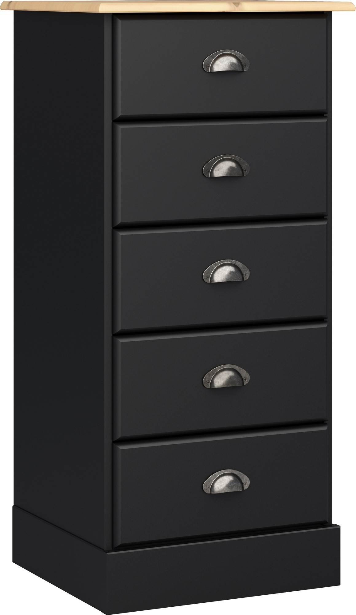 Nola kommode 44 x 38,5 x 91 cm - Sort/beige - 1695 DKK - Kommoder ...