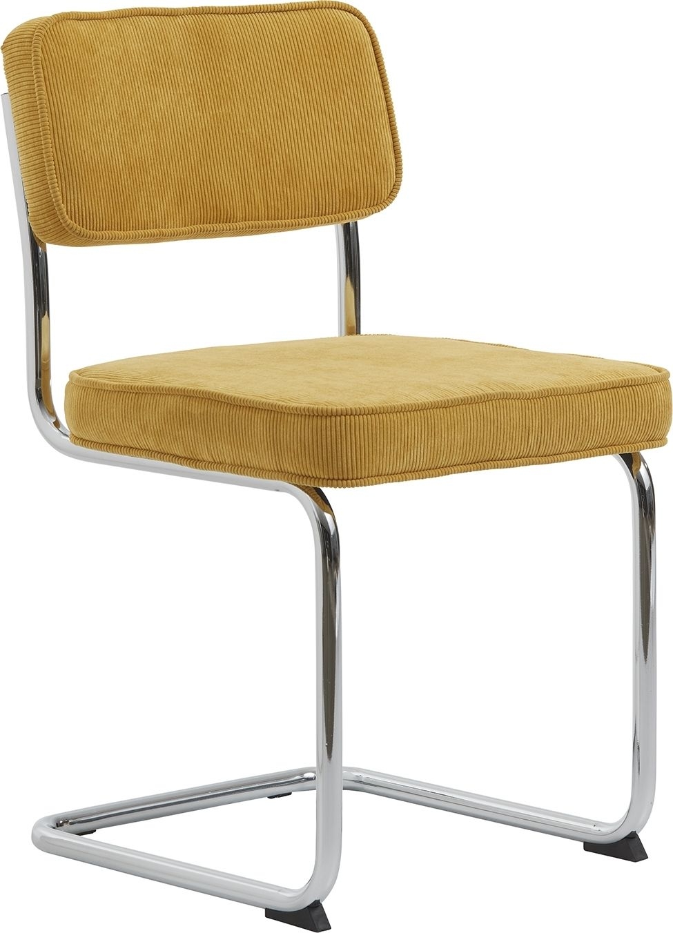 Aero stol i gul fløjl - 789 DKK - Polstret stole - Trendrum.dk