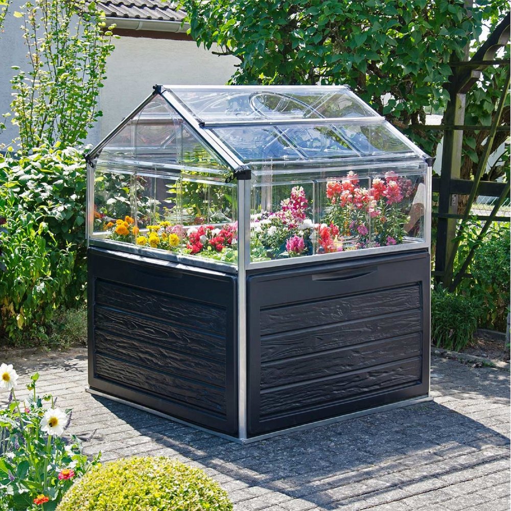 Minidrivhus Plant In -1,3 m² + Drivhus bord - 5895 DKK - Fritliggende ...