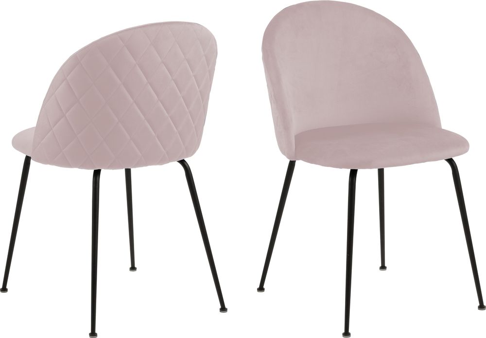 Louise spisestol - lys rød - 839 DKK - Polstret stole - Trendrum.dk