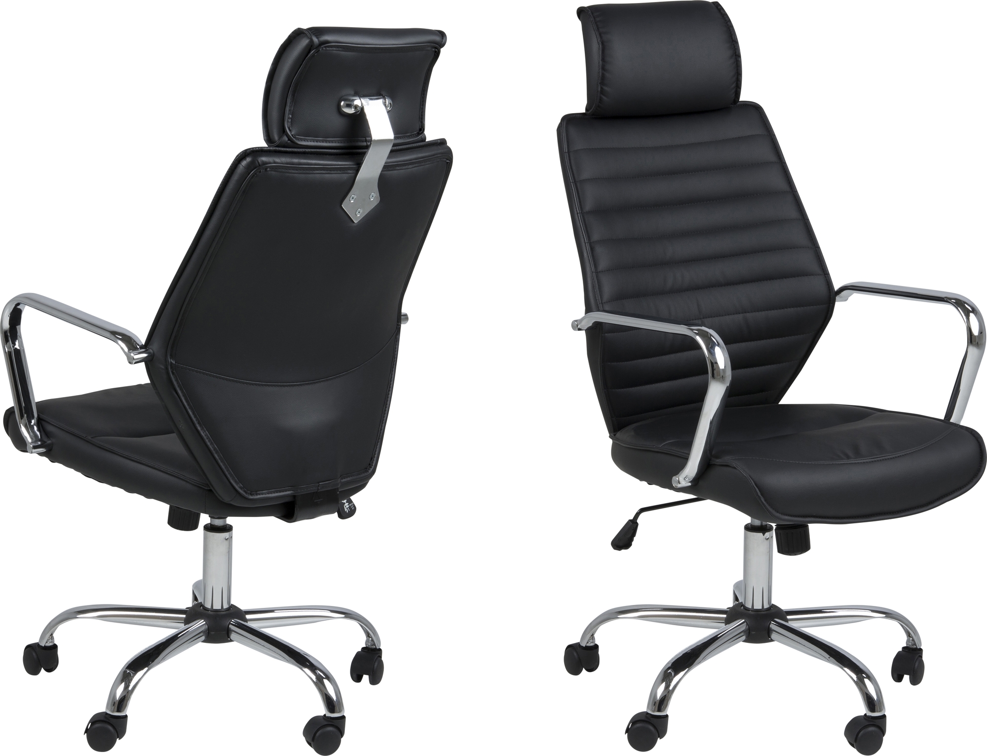 Jord kontorstol - Sort - 1595 DKK - Kontorstole med armlæn - Trendrum.dk