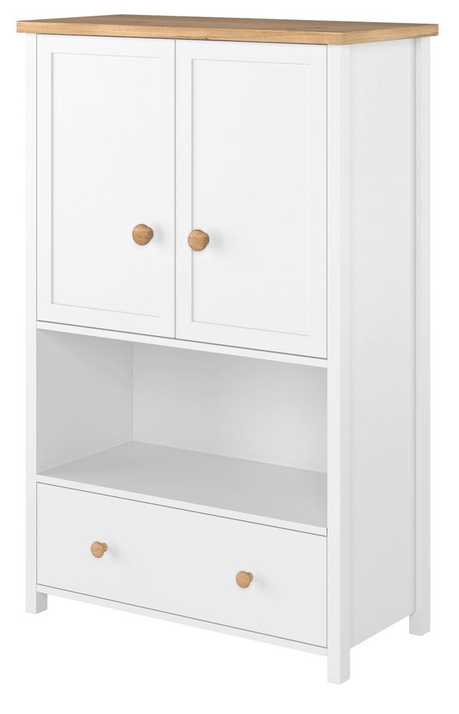 Eldon skab - Hvid / eg - 2295 DKK - Opbevaring legetøj - Trendrum.dk