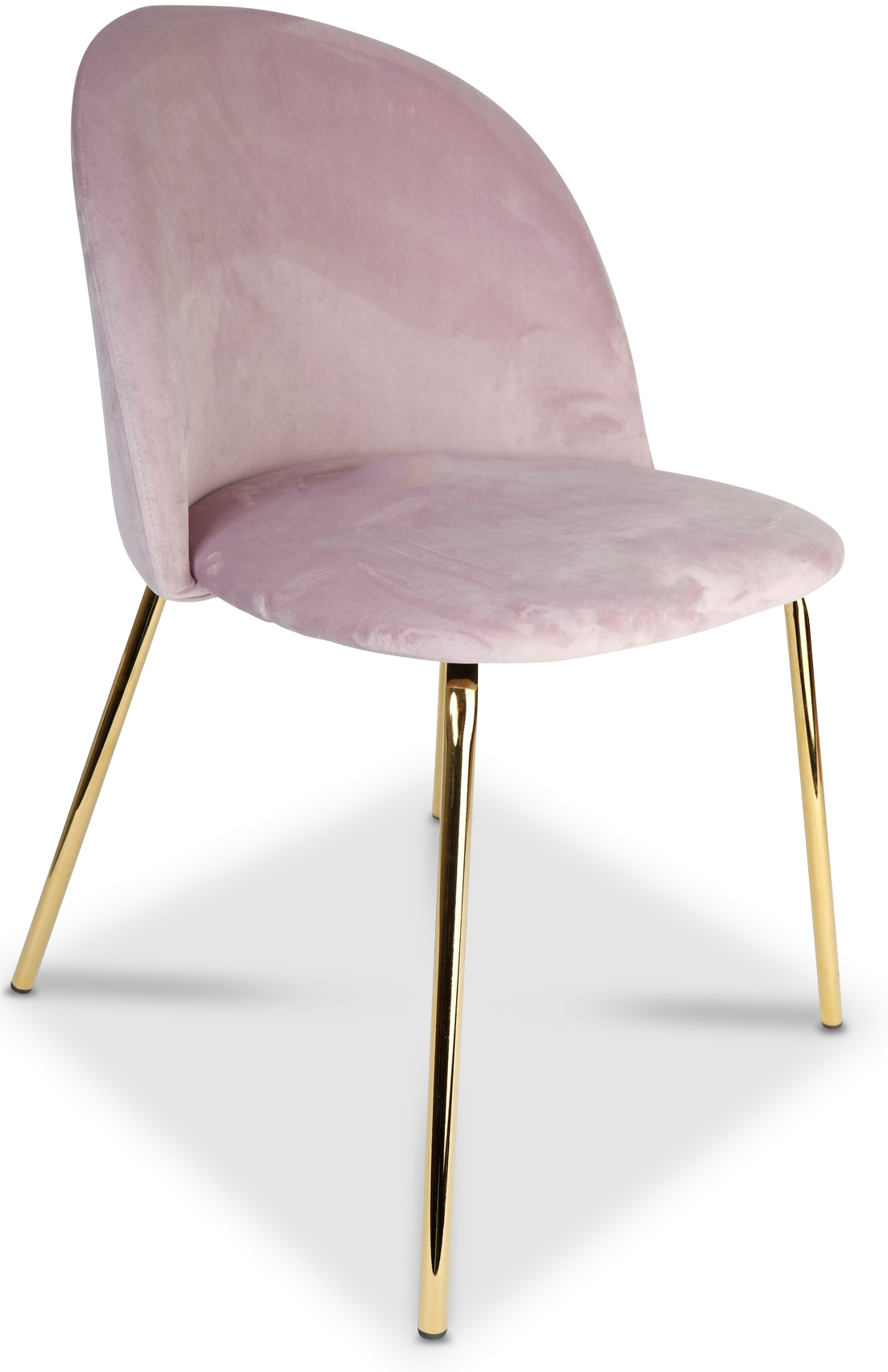 Giovani velvet stol - Rosa/Messing - 949 DKK - Trendrum.dk