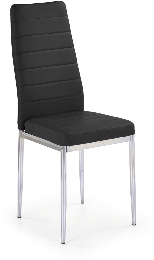 Stol Antje - Sort/krom - 549 DKK - Stole med metalbund - Trendrum.dk