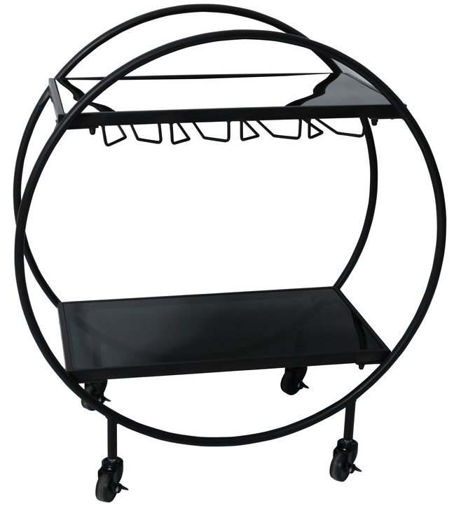 Mindy Drink- & serveringsvogn - Sort - 1195 DKK - Serveringsvogne ...