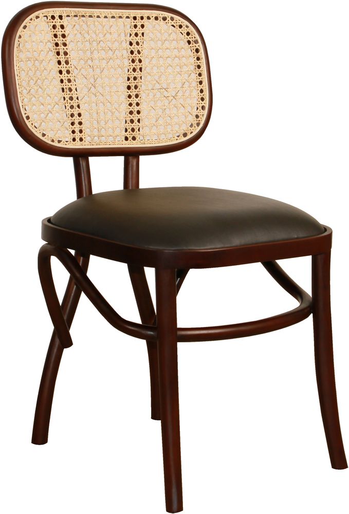 Siknäs stol - Brun/Rattan - 819 DKK - Polstret stole - Trendrum.dk