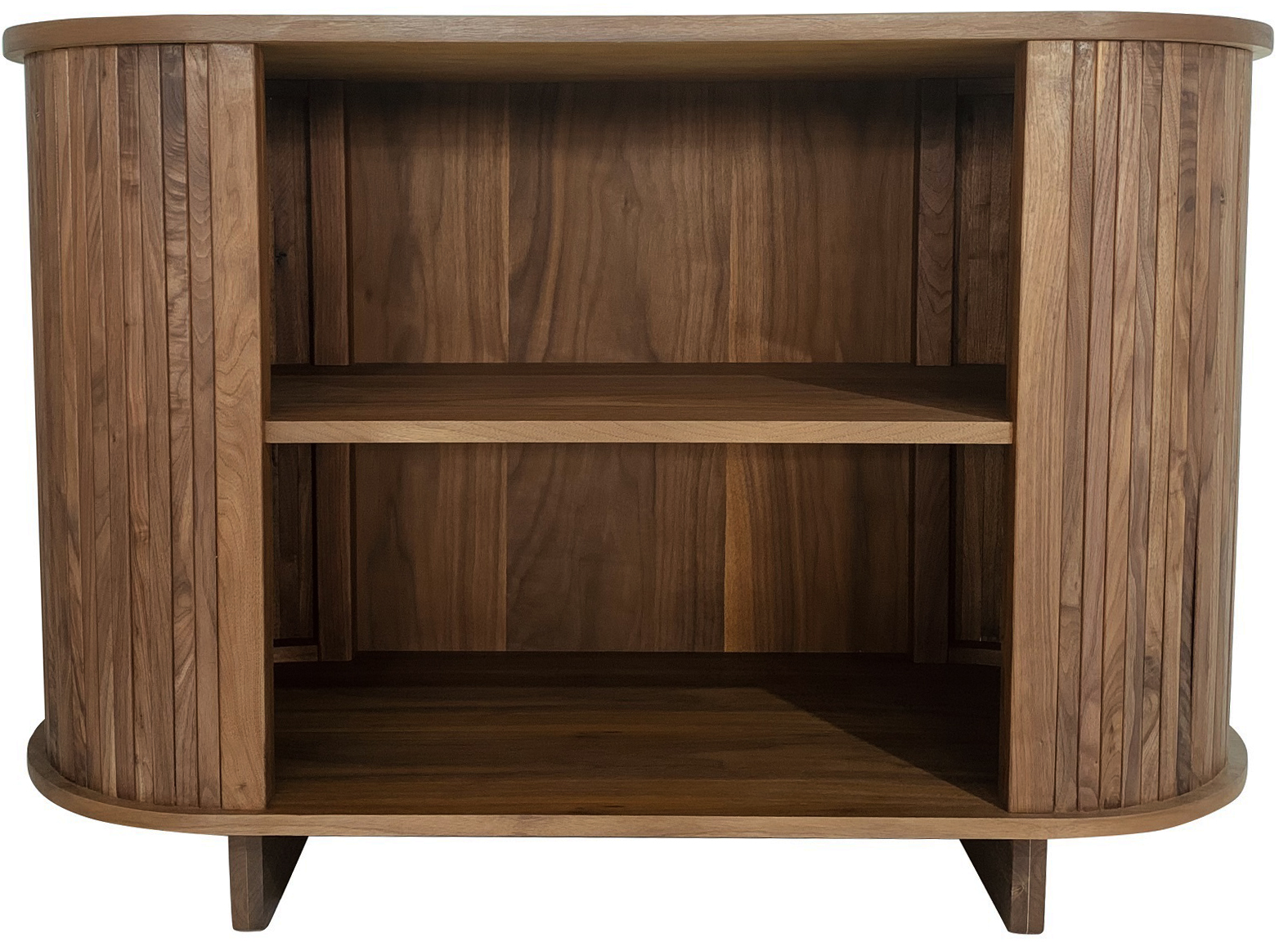 Nova lav reol i valnød 120x80 cm - 3095 DKK - Dækketøjsskabe & skænke ...