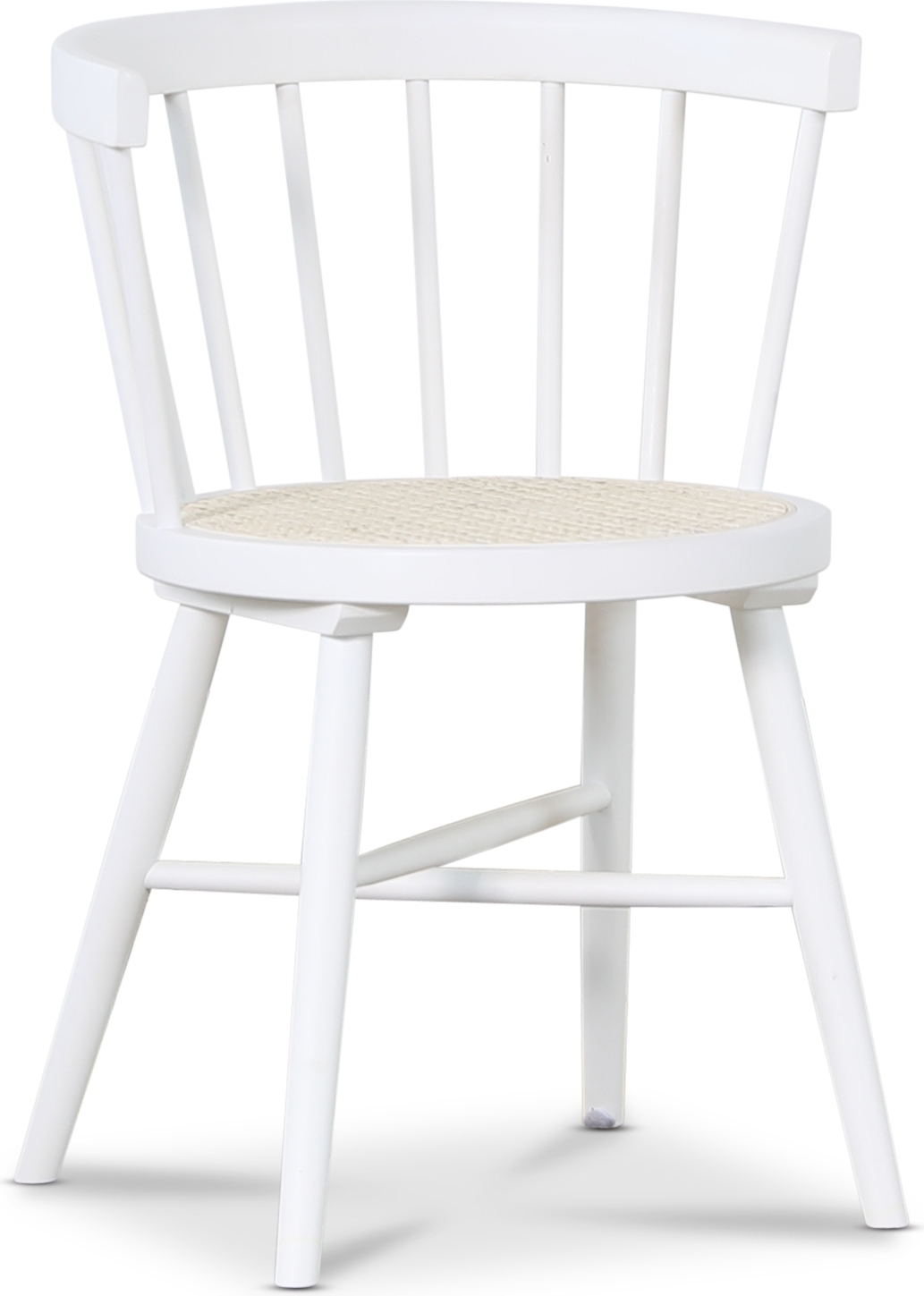 Juno spisebordsstol - Hvid/Rattan - 1095 DKK - Pindestole - Trendrum.dk